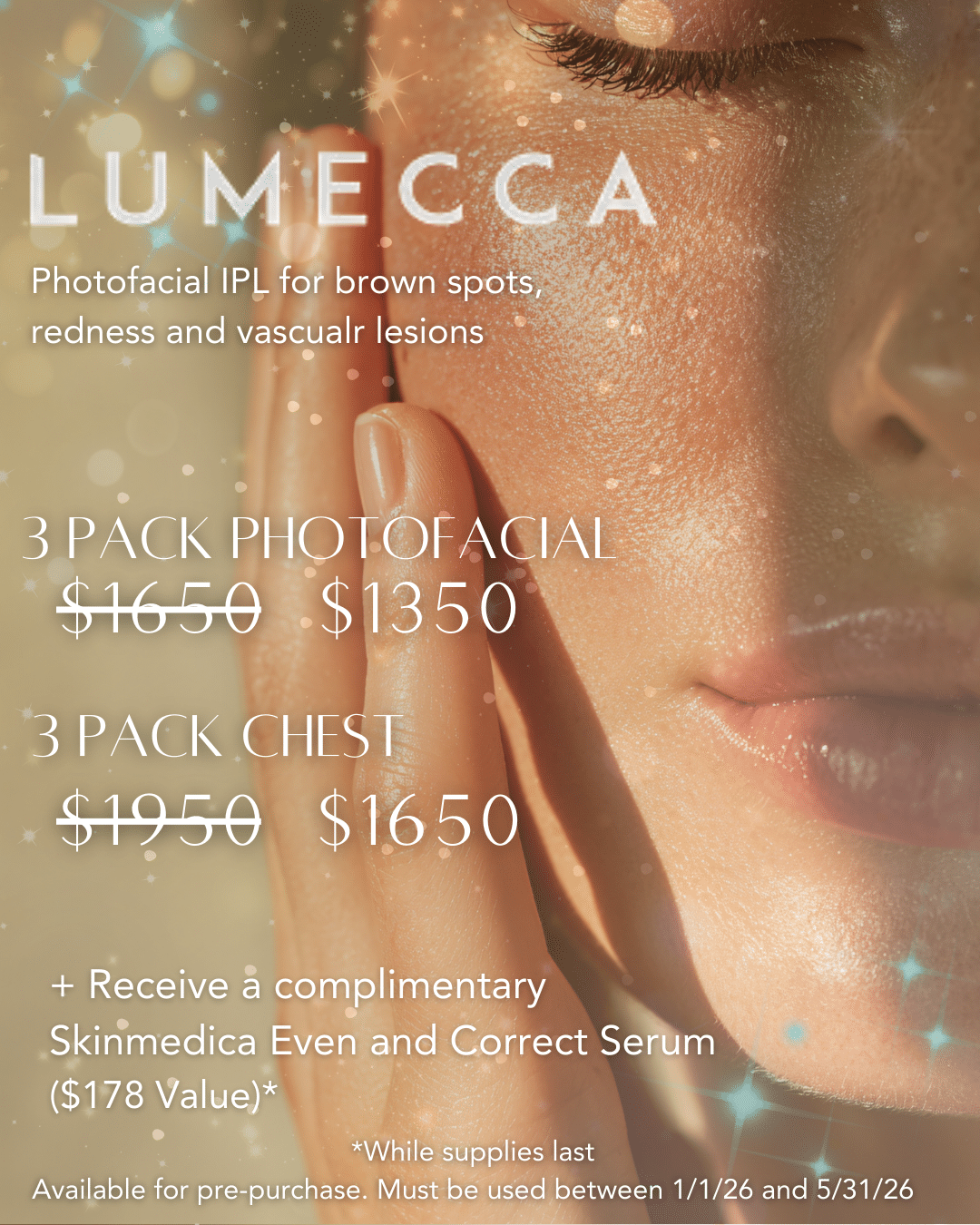 Lumecca IPL Photofacial - RaymondMD Aesthetics